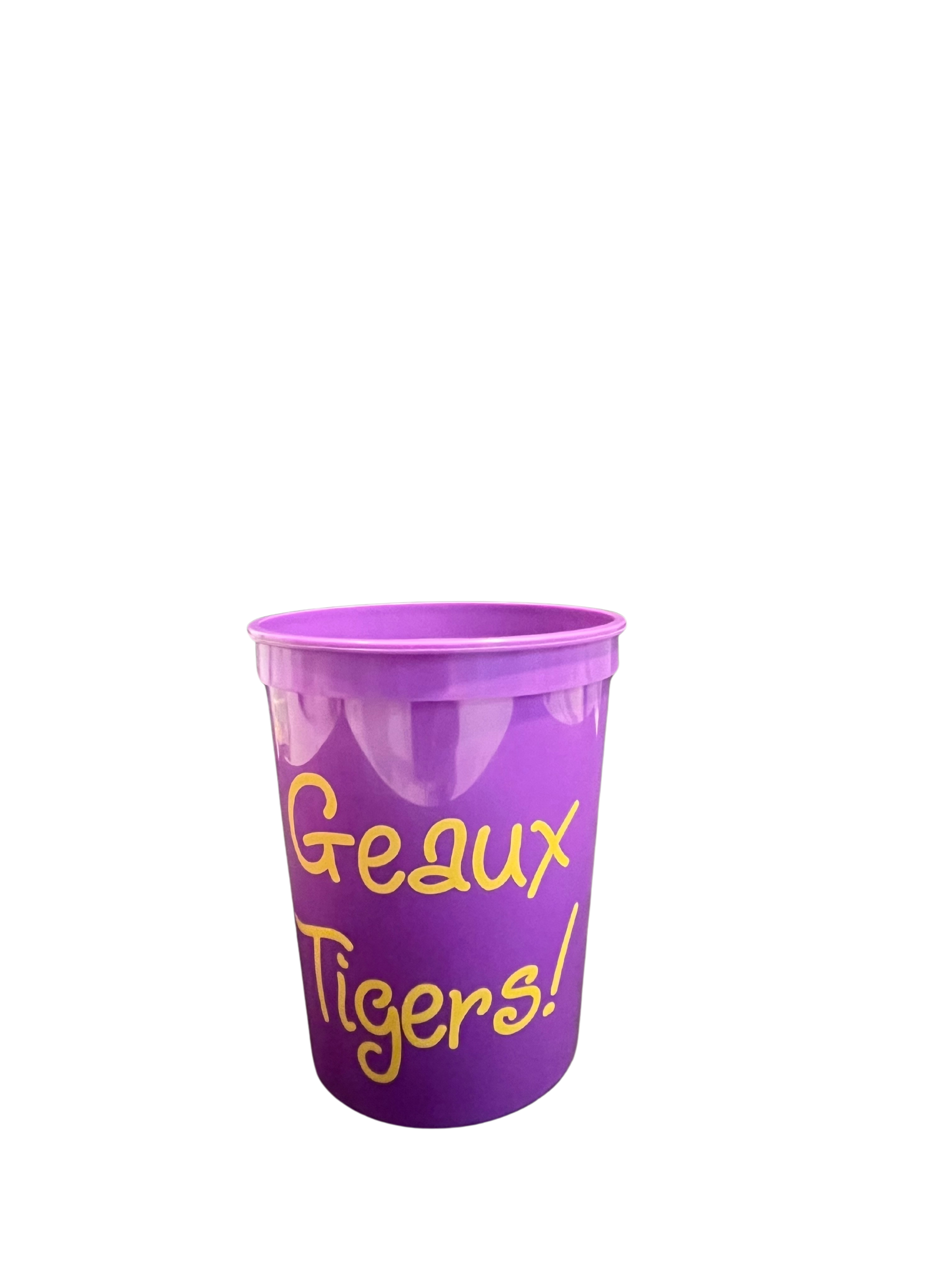 Geaux Tigers Stadium Cups – Preppy Mama