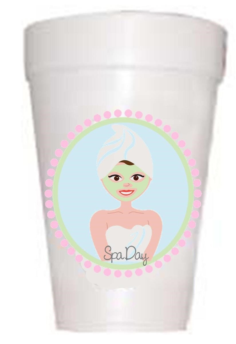 Spa Day Cups – Preppy Mama