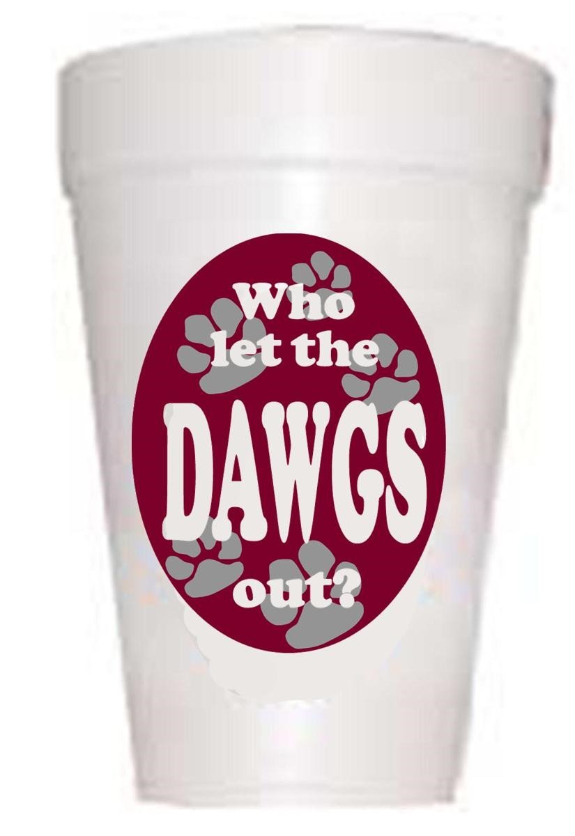 GA Dawg Out Custom Tailgating Cups – Preppy Mama